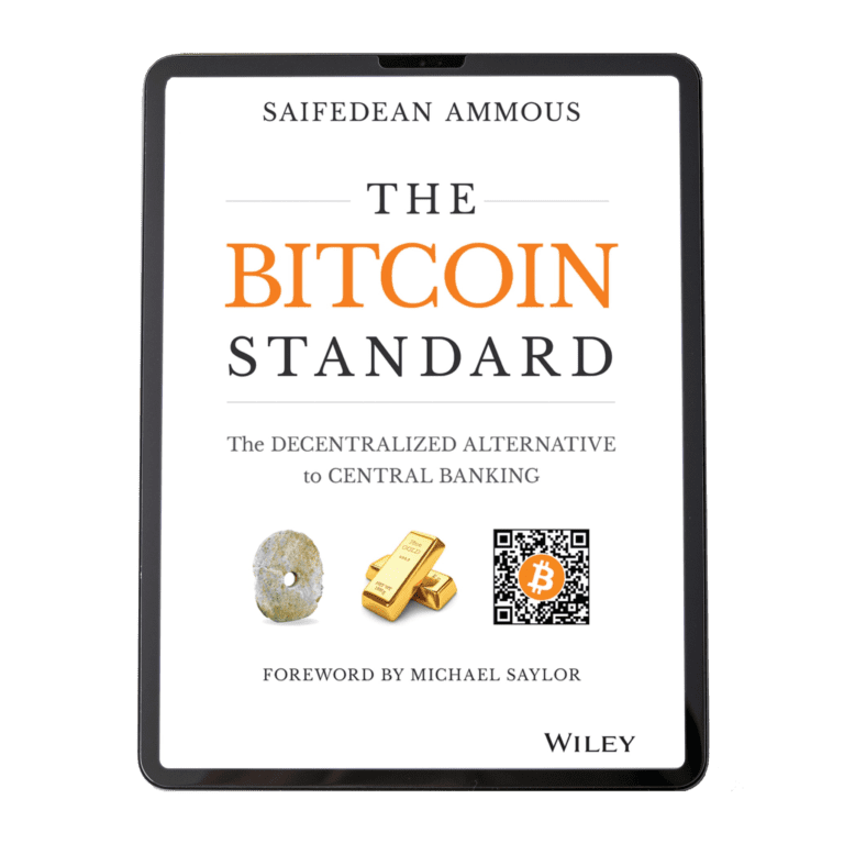 The Bitcoin Standard: Digital Book | Dr. Saifedean Ammous
