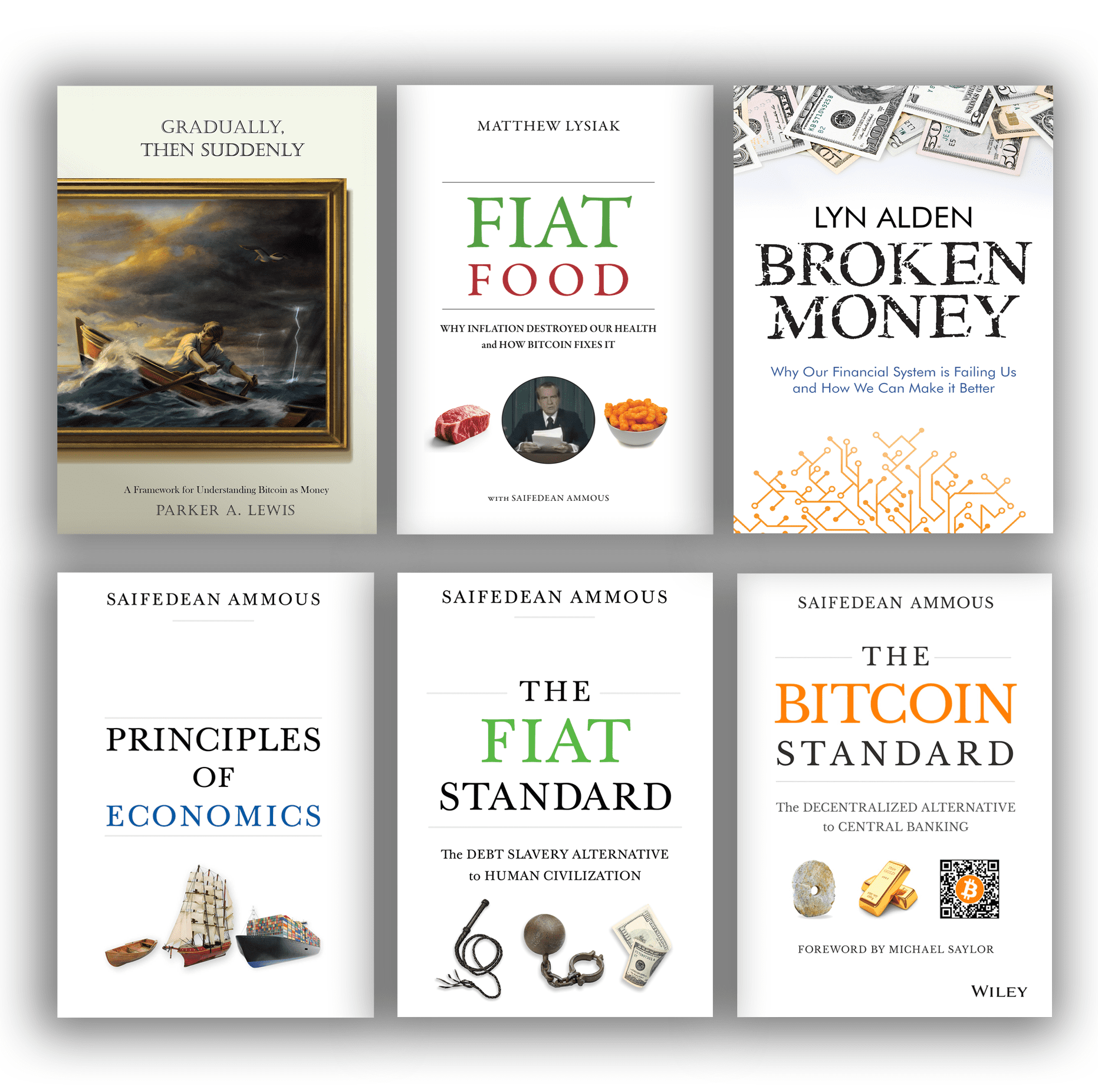 All 6 Hardcovers – Dr. Saifedean Ammous