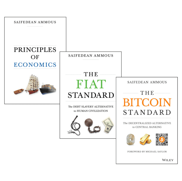 Saifedean's 3 Books | Dr. Saifedean Ammous